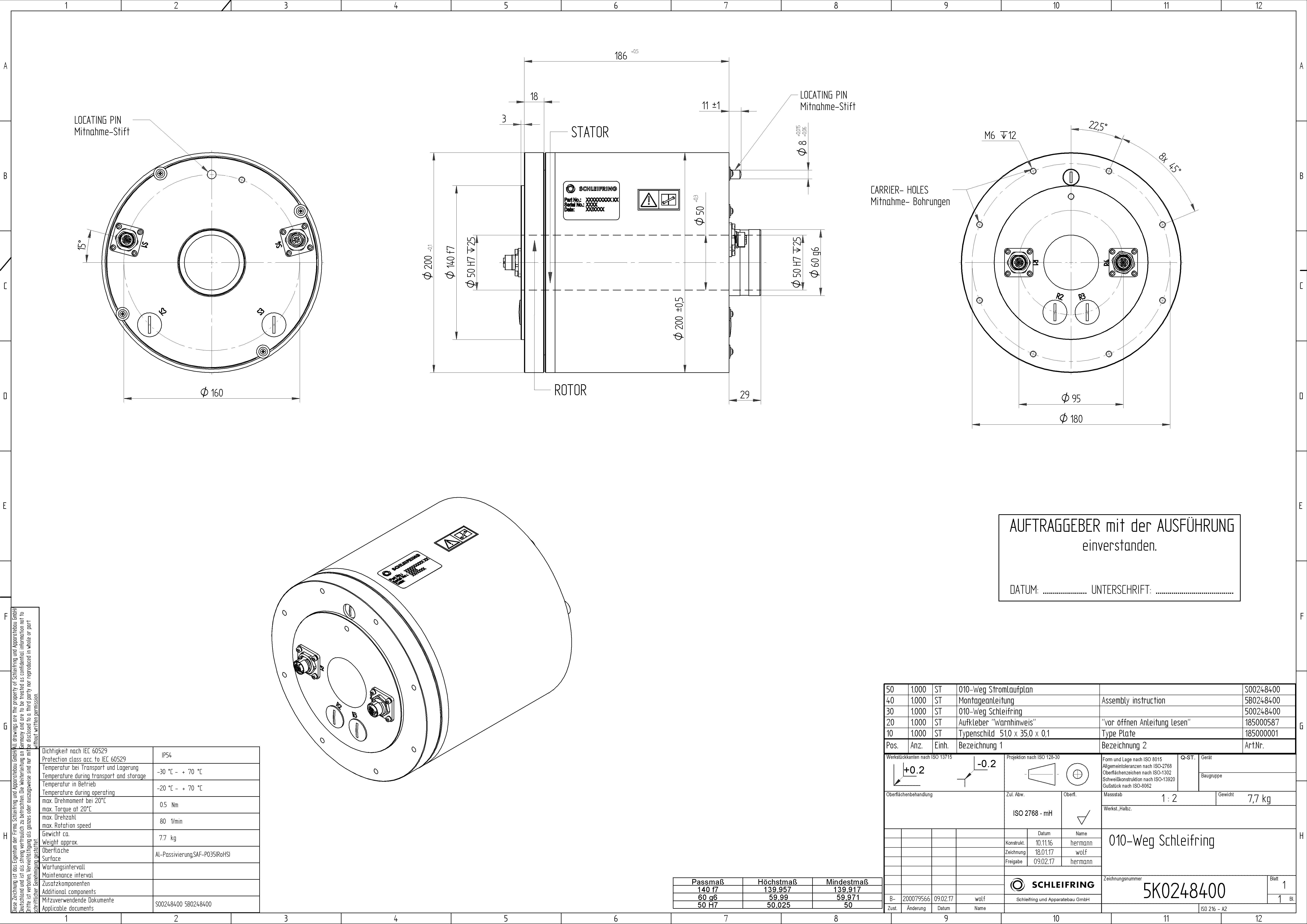 Versatile 10-Track Slip ring for Efficient Signal Transmission ...