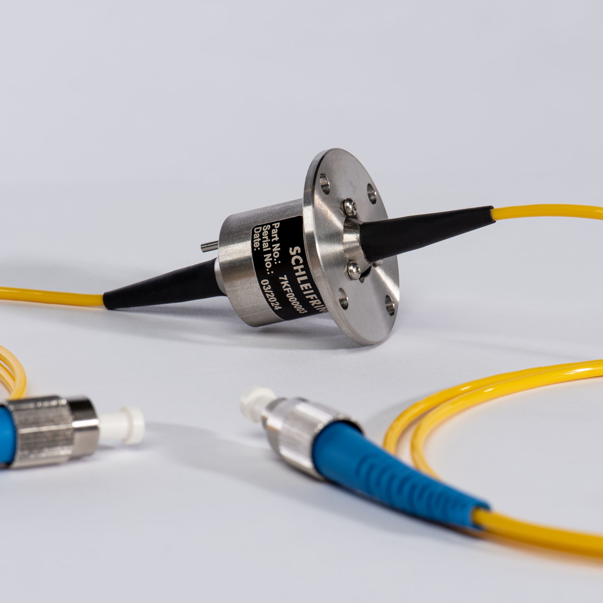 Configurator for fiber optical rotary joints