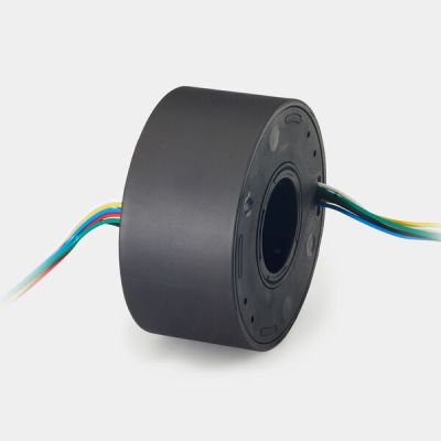 Through bore slip rings