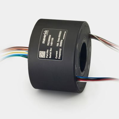 Through bore slip rings